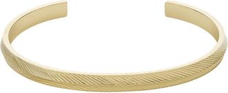 Fossil Damen Edelstahl mit offener Manschette Armspange