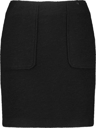 Gerry Weber Damen 711024-66361 Rock, Schwarz, 34 EU