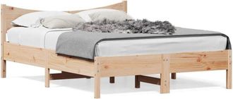 Les Tendances Cadre de lit 140x190 bois de pin massif
