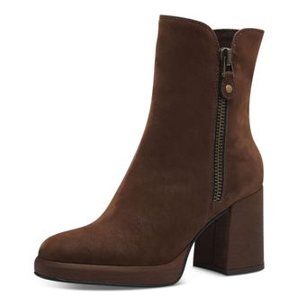 Marco Tozzi Marco Tozzi Damen 2-25344-41 Absatzstiefelette, Cafe Nubuck, 38 EU