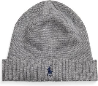 Ralph Lauren Mütze aus maschinenwaschbarer Merinowolle in