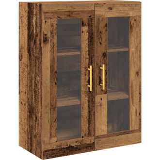 vidaXL Meuble mural Bois ancien 69,5 x 34 x 90 cm Bois dingénierie Vidaxl