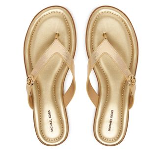 Michael Kors Zehentrenner MICHAEL Michael Kors Ering Thong 40S6ERFS1M Goldfarben