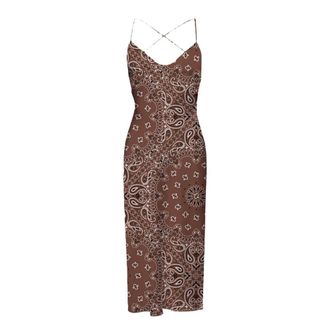 MC2 Saint Barth Femme, Robes, Brun, Taille: 40 FR Midi Robes