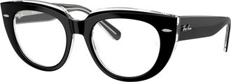 Ray-Ban Femme, Accessoires, Noir, Taille: 48 MM Doreen Optical Frame