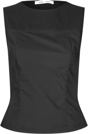 Sams&oslash;e & Sams&oslash;e Femme, Tops, Noir, Taille: 38 FR Sathea Top