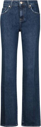 7 For All Mankind Femme, Jeans, Bleu, Taille: W28 Jean Bleu Style Mode Femme