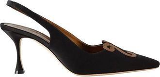 Manolo Blahnik Femme, Chaussures, Noir, Taille: 40 EU Escarpins Durbar 70