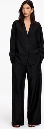 Arket Lockere Hose -Schwarz