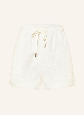 Isabel Marant Marant &Eacute;toile Shorts Balyme Mit Lochspitze weiss