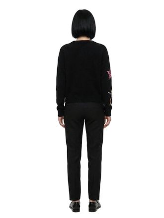 Dolce & Gabbana Womens Multicolor Cashmere Sweatshirt Clothing