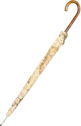 Alviero Martini 1A Classe unisex, Accessoires, Beige, Taille: ONE Size Parapluie Long Automatique Geo Classic