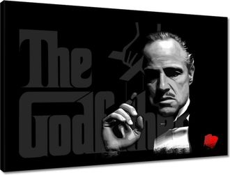 Generic H98M_1E Wandbild auf Leinwand, Motiv Patenvater, 60 x 40 cm