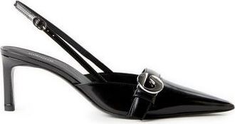 Coperni Sling-back vernies en cuir