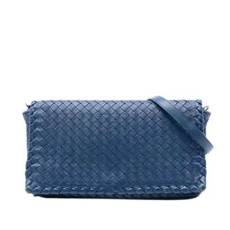 Bottega Veneta Pre-owned Umh&auml;ngetasche - - Pre-owned - Damen - Blau - ONE SIZE