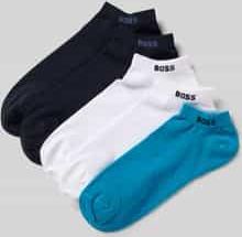 HUGO BOSS Sneaker-Socken aus Baumwoll-Mix im 5er-Pack