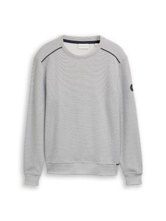 Tom Tailor Sweatshirt Strick & Sweatshirts Sweatshirt mit Logo-Badge