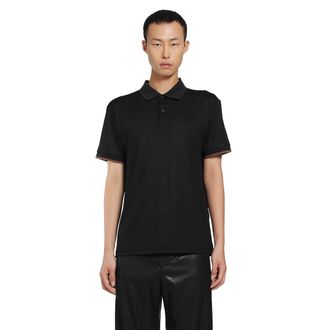 Gucci Silk Jersey Polo Shirt