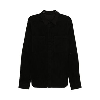 Rick Owens Stilvolles Hemd Ru02E1292 Mlc9 09 - - Shirts - Herren - Schwarzk - XL