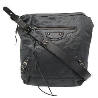Balenciaga Sac bandouli&egrave;re vintage doccasion - Femme - Pre-owned - Noir - Taille: ONE Size