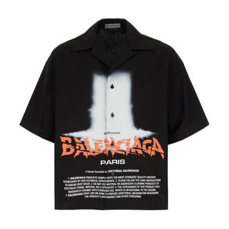 Balenciaga Herren, Shirts, Schwarzk, SGr&ouml;&szlig;e