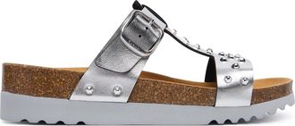 Scholl Pantoletten Scholl Luce T-Bat MF00694 Silberfarben