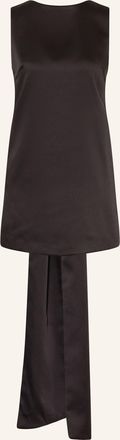 Eleh Eleh Satinkleid schwarz
