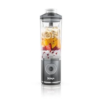 Ninja Blast Max Tragbarer Mixer/Blender/Smoothie Maker, 570 ml, wiederaufladbar, Mixbecher & auslaufsicherer Deckel, 3 Funktionen, Smoothies, Proteinshakes,
