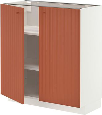 IKEA METOD Unterschrank m B&ouml;den/2T&uuml;ren