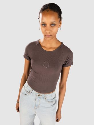 Blue Tomato Ribbed Baby T-Shirt noir