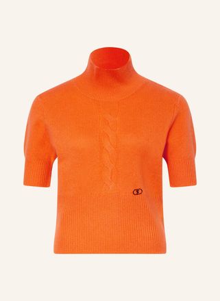 Sem per Lei Sem Per Lei Strickshirt Aus Cashmere orange