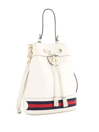 Gucci petit sac seau Ophidia en cuir - Tons neutres