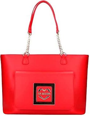 Love Moschino JC4305PP0GKV0, Sac de Shopping Femme, Rosso, Taille Unique
