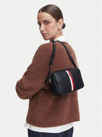 Tommy Hilfiger Handtasche Th Corp Ess Camera Bag AW0AW19333 Dunkelblau