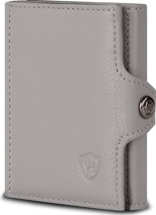 Von Heesen Slim Wallet mit RFID Schutz - Geldb&ouml;rse Herren klein - Mini Geldbeutel Damen Portmonee - Kartenetui Echtleder Karten Portemonnaie - Leder Kreditkarten