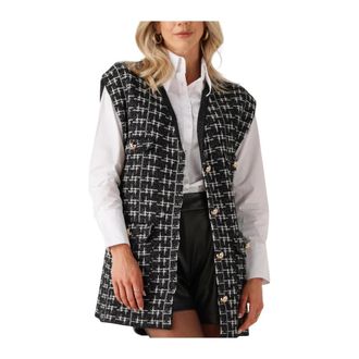 Silvian Heach Schwarzes Gilet Sweat Johan - - Jackets - Damen - Schwarzk - S