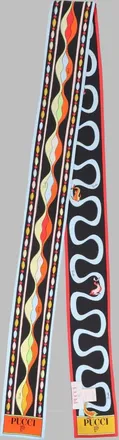 Emilio Pucci Printed Silk Bandeau Scarf - Multicolor