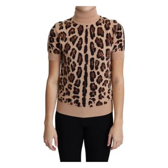 Dolce & Gabbana Damen, Strickwaren, Beige, SGröße