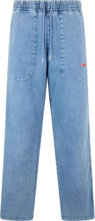 Diesel Homme, Jeans, Bleu, Taille: 2XL Jean Coupe Droite Confortable