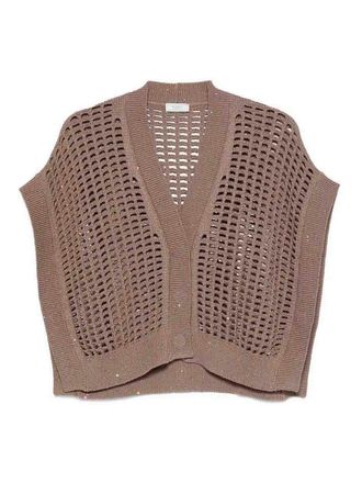 PESERICO Pull Col Rond - Gris Fonc&eacute;