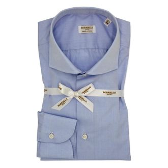 Borriello Homme, Chemises, Bleu, Taille: 6XL Chemise Formelle