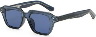 Generic Lunettes De Soleil Polaris&eacute;es &Agrave; Monture Carr&eacute;e For Hommes Et Femmes, Id&eacute;ales For Les Photos De Vacances, La Conduite Et Les Sports De Plein Air.(Blue)