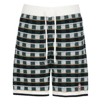 Casablanca Karomuster Shorts - - Shorts - Herren - Mehrfarbig - M