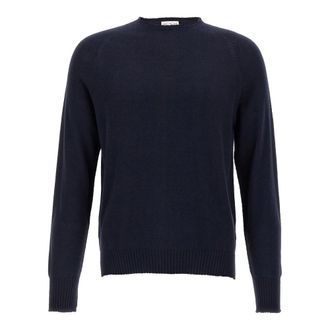 Maryya Cashmere Baumwollpullover - - Knitwear - Herren - Blau - M
