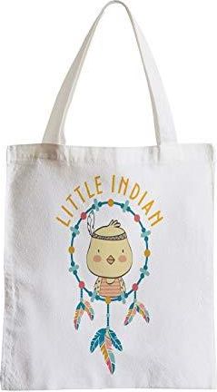 Fabulous Grand Sac Shopping Plage Etudiant Chick The Little Indian Drawing Illustration