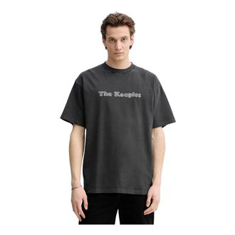 The Kooples T-Shirt mit Logo-Detail - - Tops - Herren - Grau - M