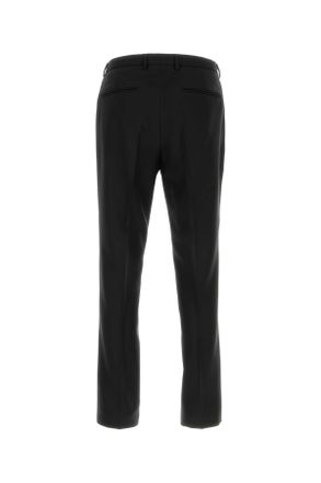 Gucci Mens Black Twill Pant Exterior: Polyester Pantaloni