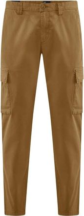 Bomboogie Homme, Pantalons, Beige, Taille: W31 Pantalon Cargo en Gabardine