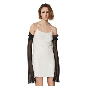 Patrizia Pepe Femme, Robes, Gris, Taille: 44 FR Robes