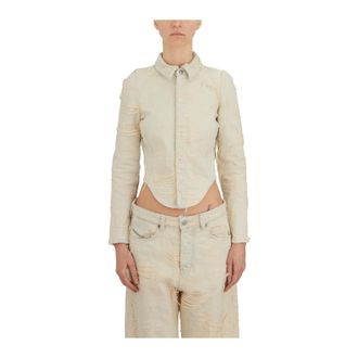 Diesel Damen, Blusen & Hemden, Weiß, SGröße